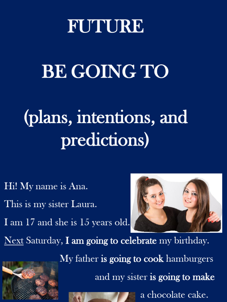 Future Be Going To - Presentation and Practice | PDF | Syntax | Grammar