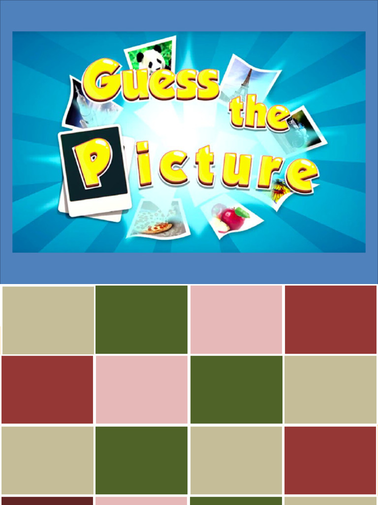Guess The Picture | PDF