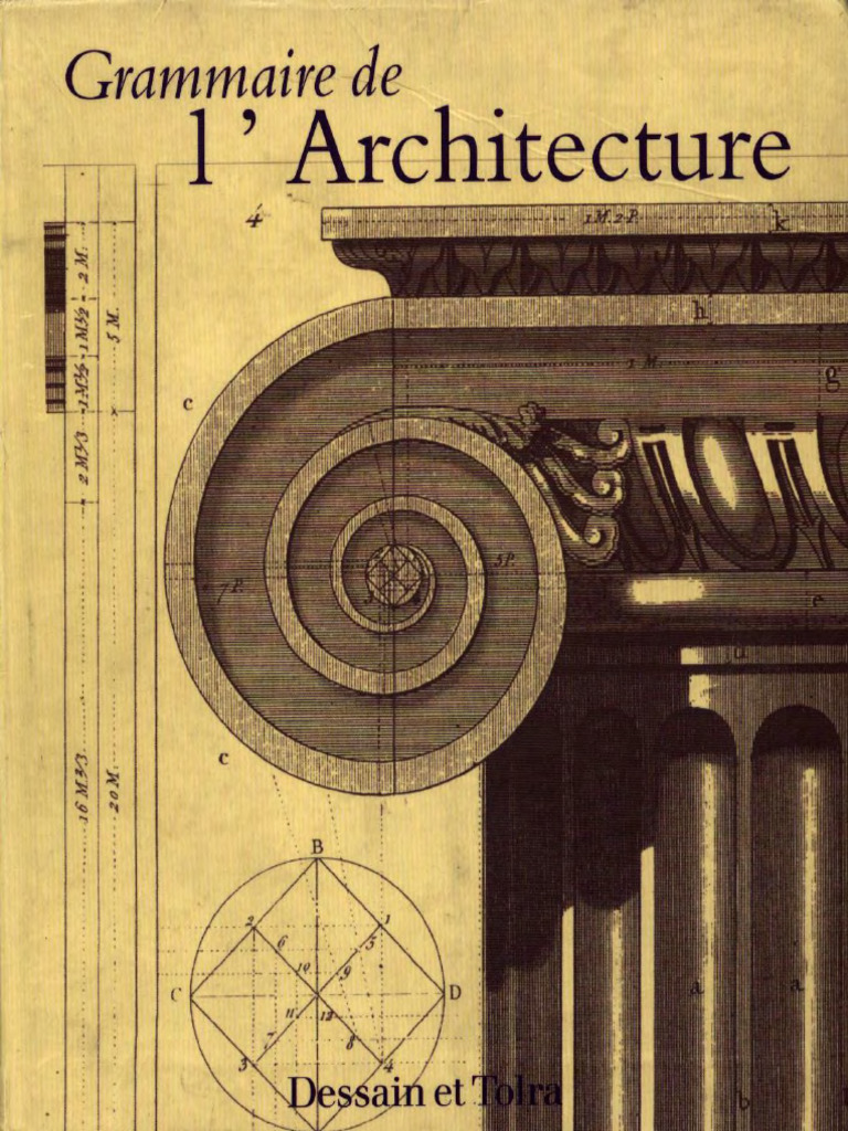 Grammaire de l Architecture | PDF