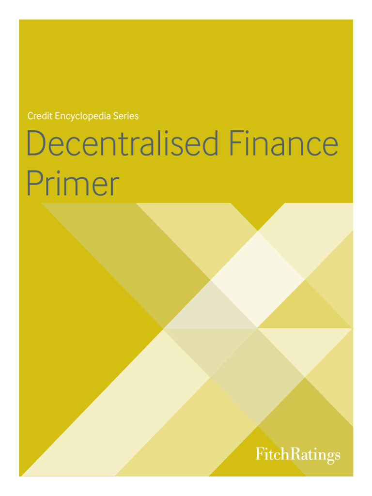 Understanding Decentralised Finance (DeFi) | PDF | Cryptocurrency | Money