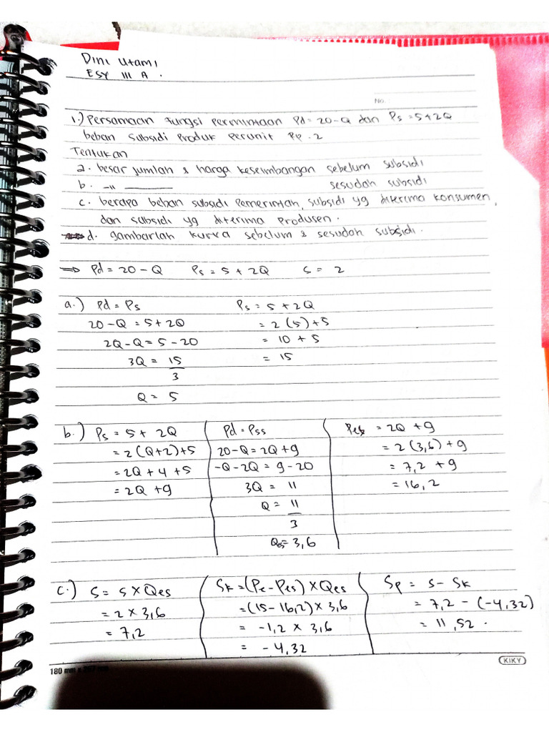 Dini Utami Esy III A | PDF