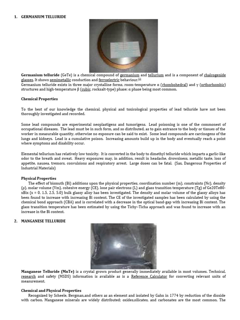 ELEMENTS 2nd | PDF | Silver | Manganese