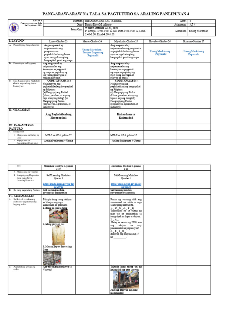 Ap - Q1 - Week 9 | PDF