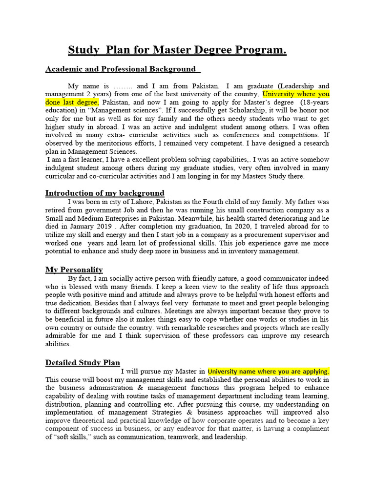 Study Plan 2024 | PDF | Theory | Leadership
