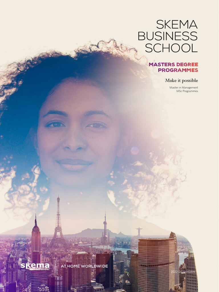 BROCHURE Masters Degree Programmes (EN) | PDF | Business | Economies