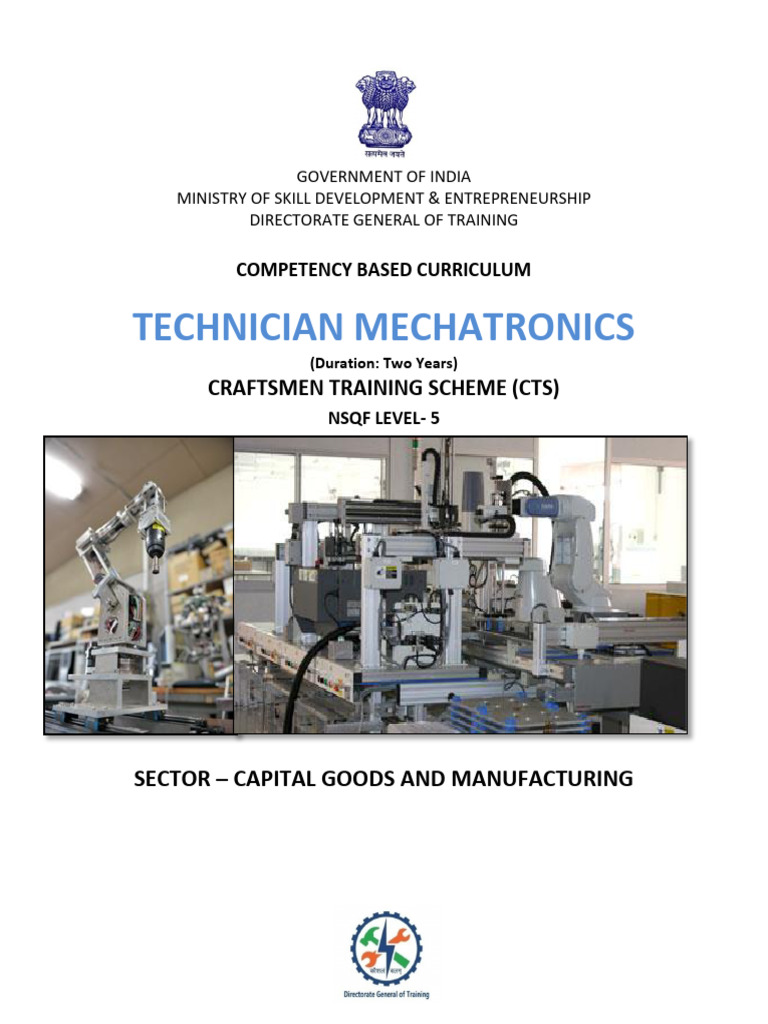 Technician Mechatronics Curriculum Overview | PDF | Welding | Construction