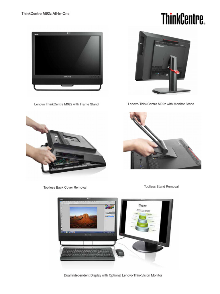 Thinkcentre M92Z All-In-One: Lenovo Thinkcentre M92Z With Frame Stand ...