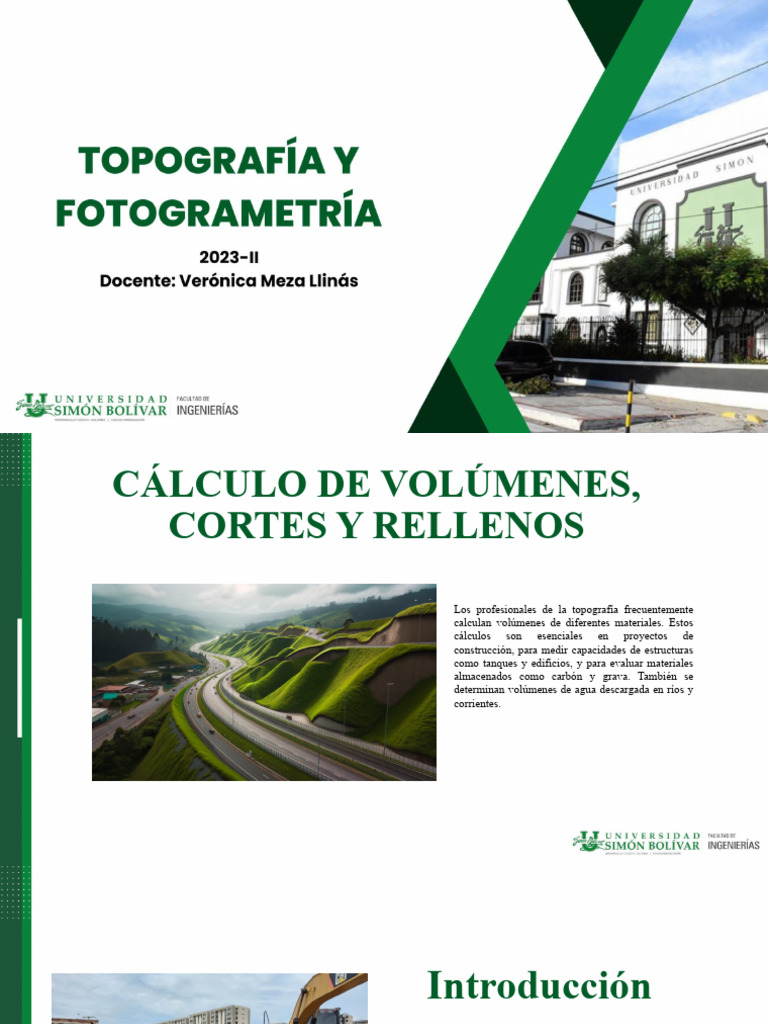 TyF Areas y Volumenes | PDF | Volumen | Topografía