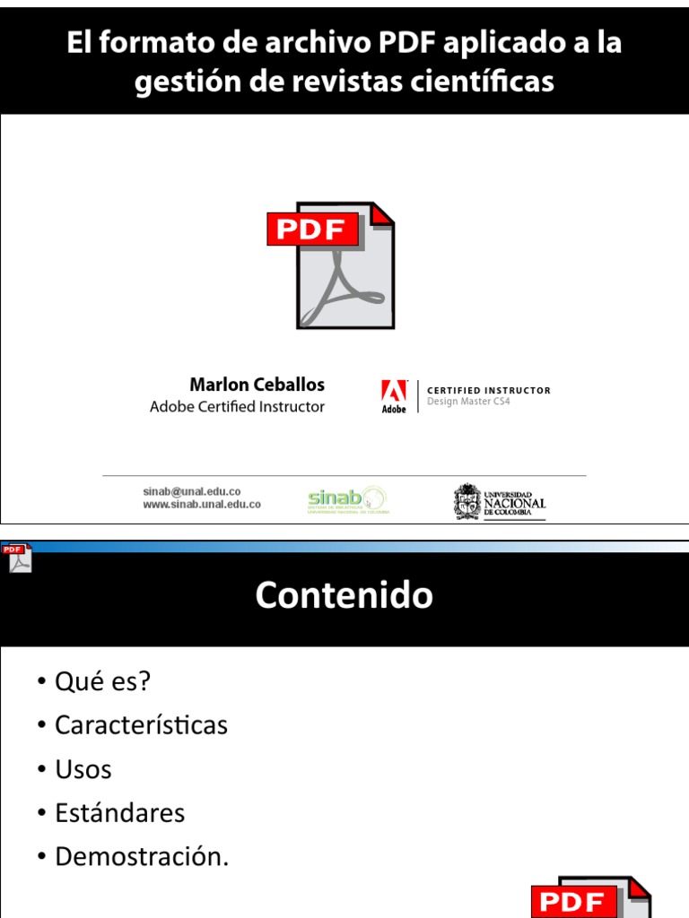 Tipos de PDF 2 | PDF | Tecnología digital | Informática