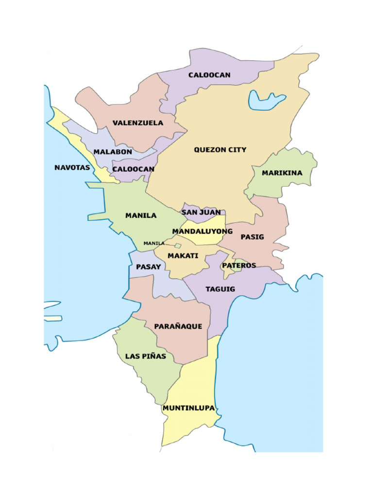 Manila Map | PDF Manila Map | PDF