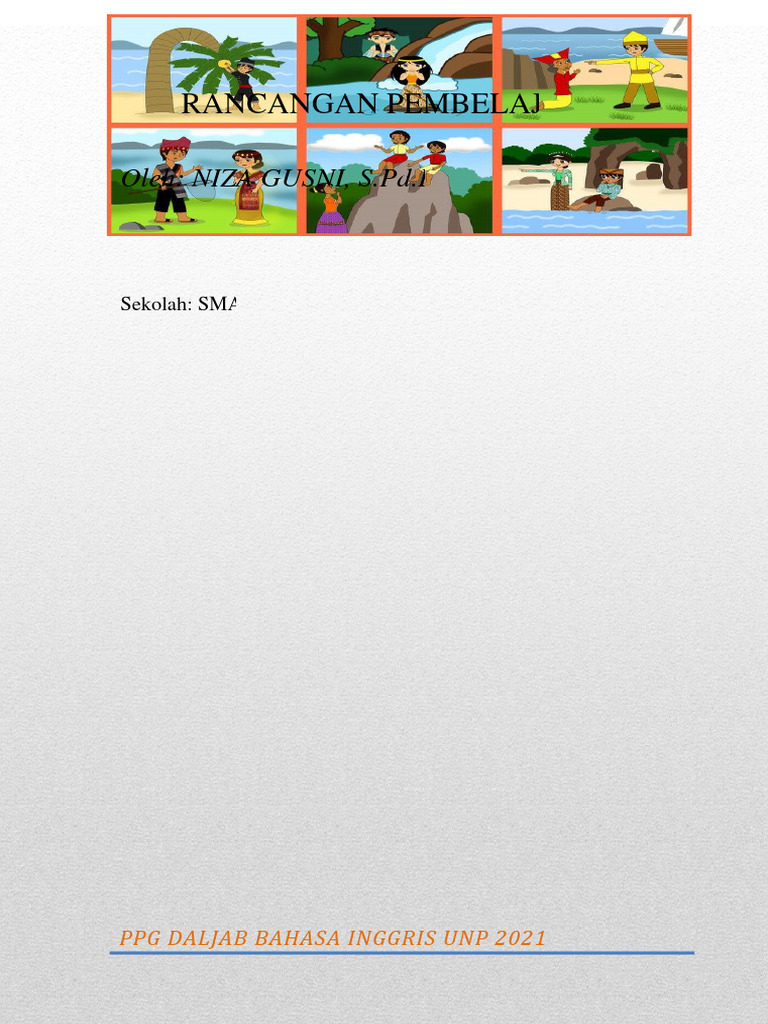 Set 1 (RPP Legend-Fungsi Dan Struktur Naratif | PDF