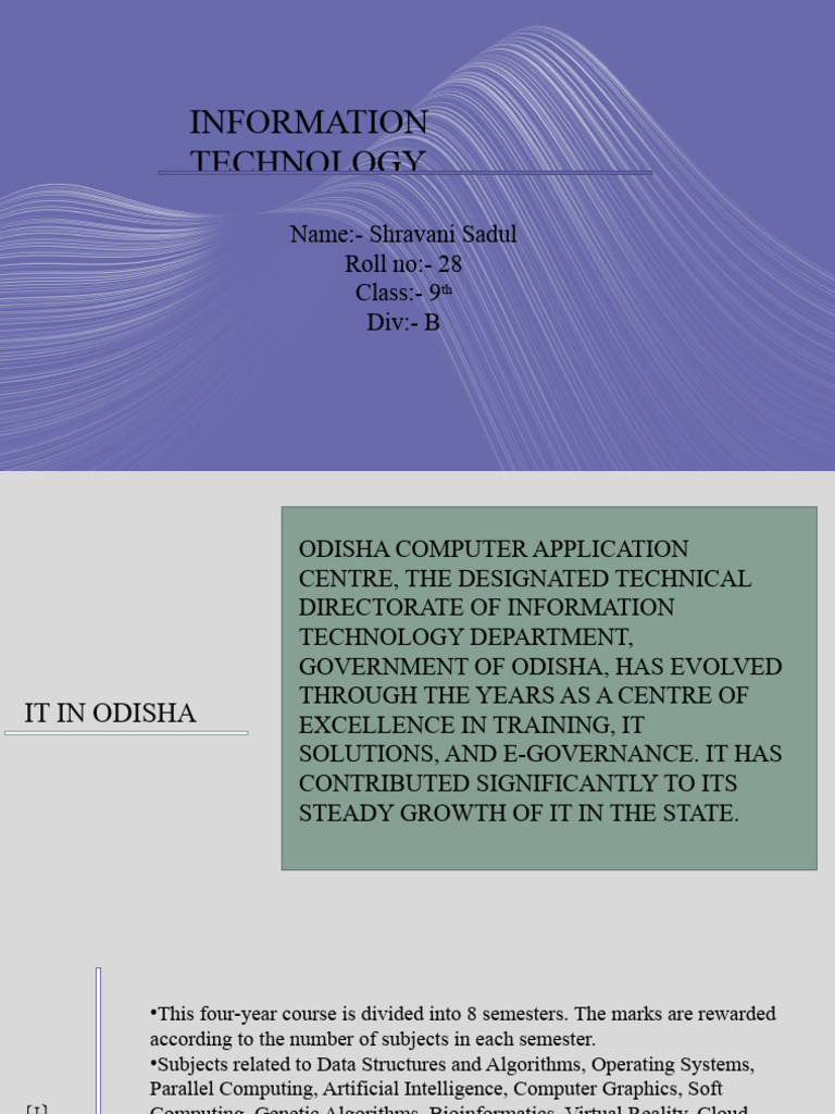 Information Technology PDF | Download Free PDF | Computing | Computer ...