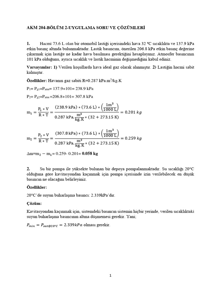AKM204 Uygulama 2 | PDF