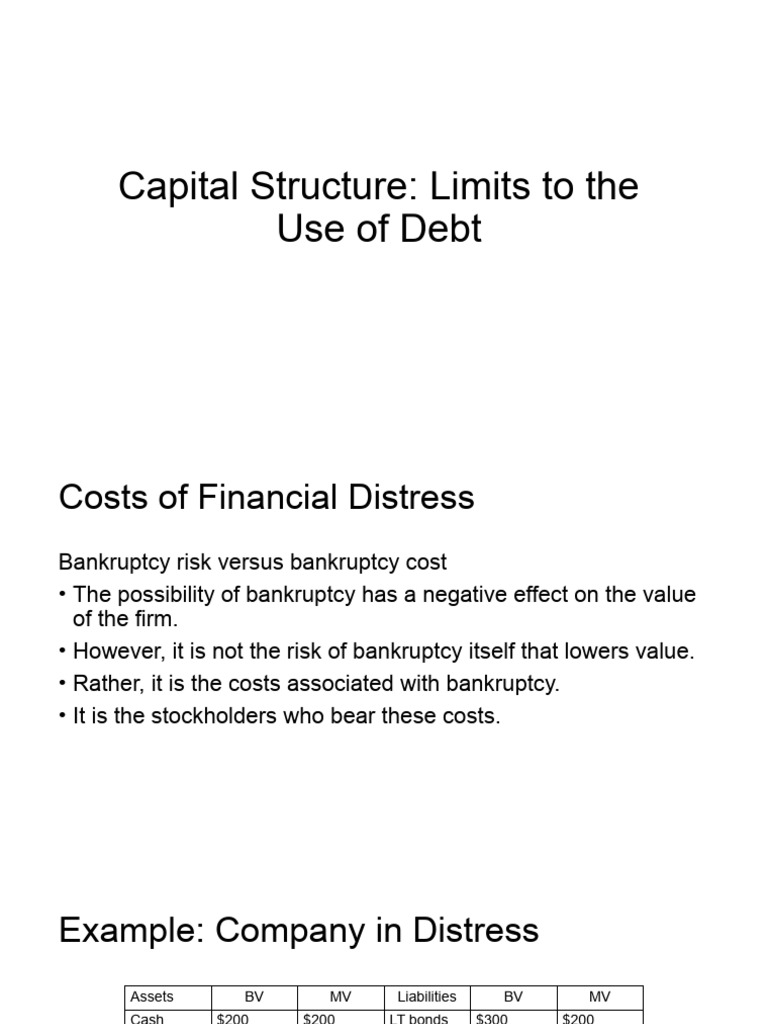 Tradeoff Theory and Signalling Theory | PDF | Capital Structure | Stocks