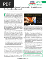 Clinical Protocol For Flexor Tendon Early Mobilization - Modified Duran ...
