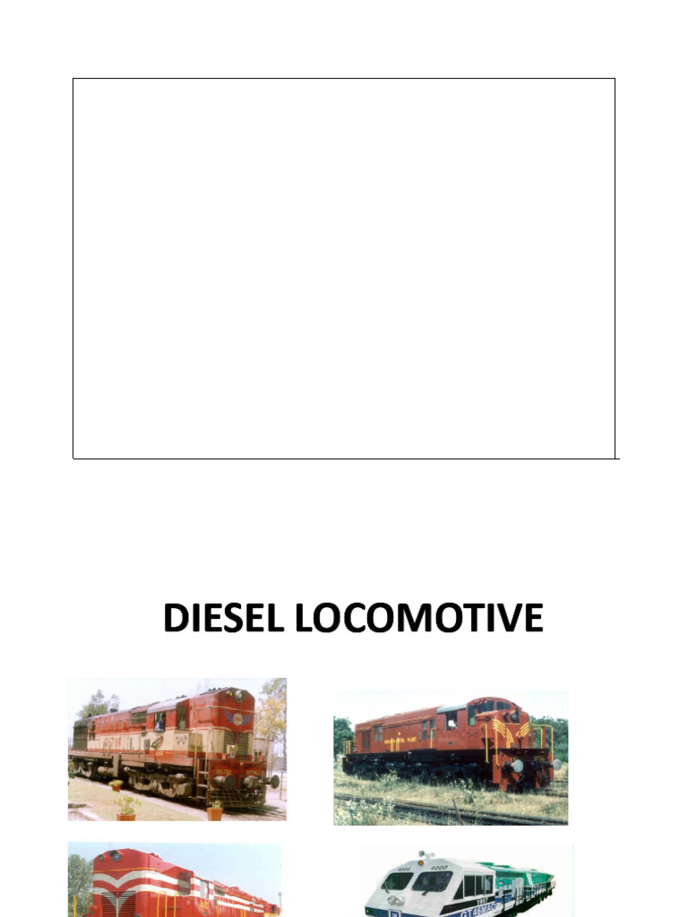 Types of Locomotives in Indian Railways - 0 | PDF