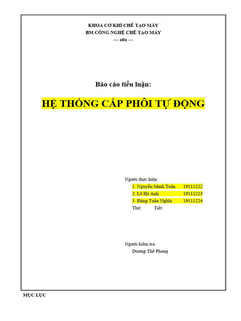 Project Format | PDF