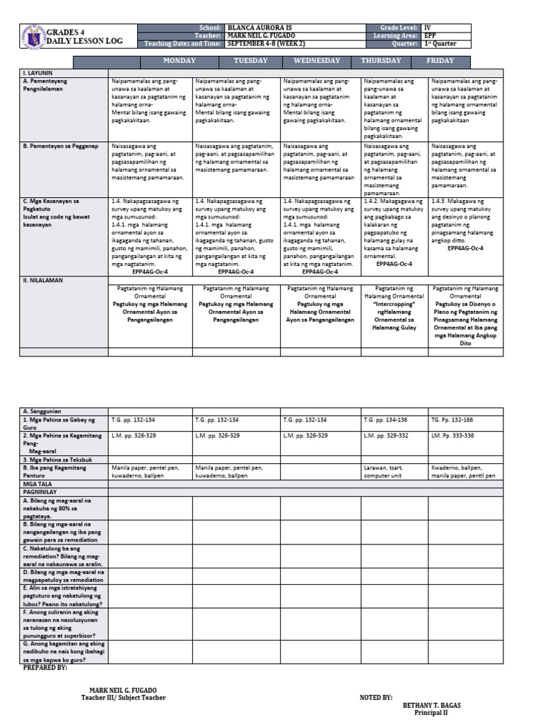 DLL_EPP 4_Q1_W2 | PDF