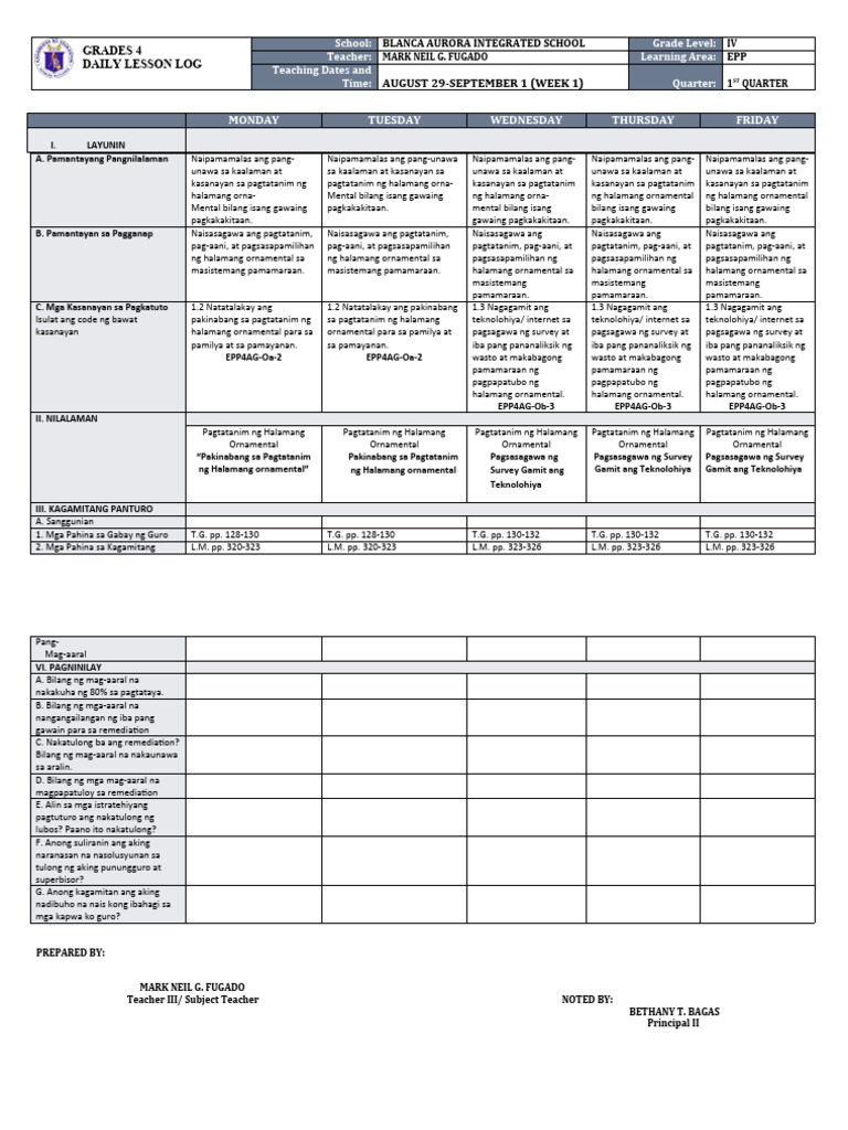 DLL_EPP 4_Q1_W1 | PDF