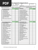 LDV - Pre - Start Checklist | PDF