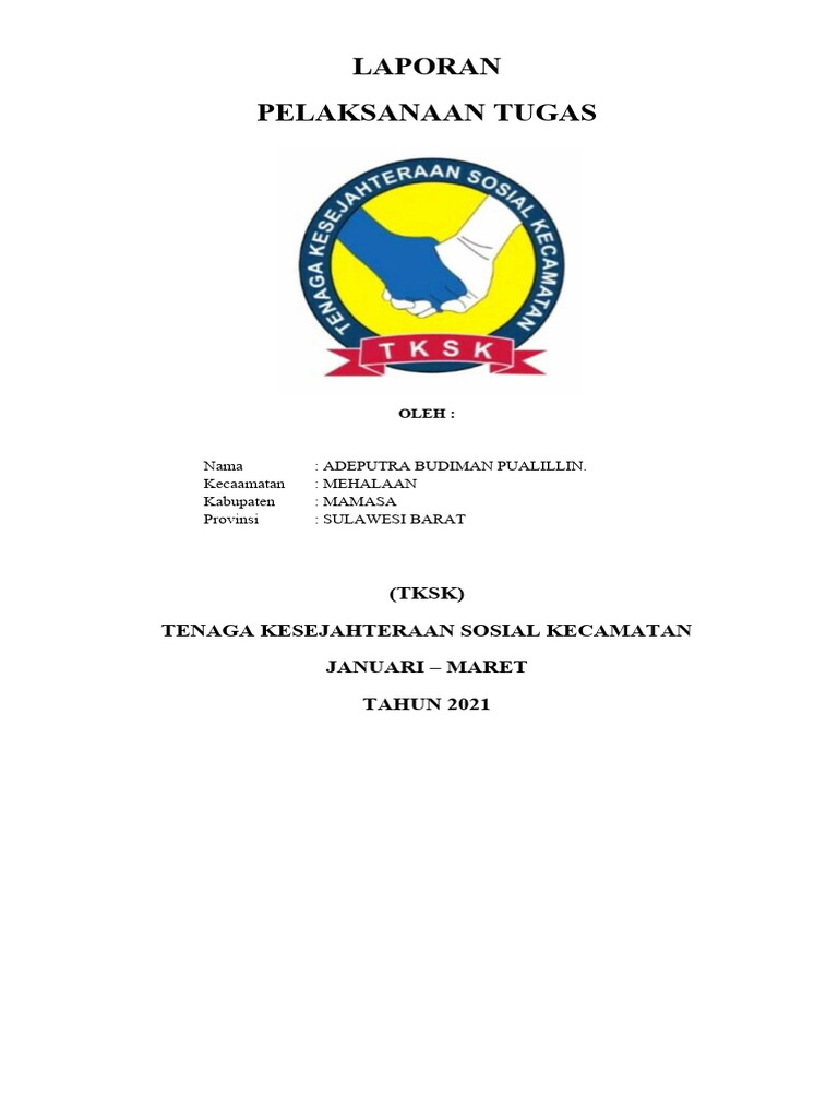 Laporan TKSK Tahun 2021 | PDF