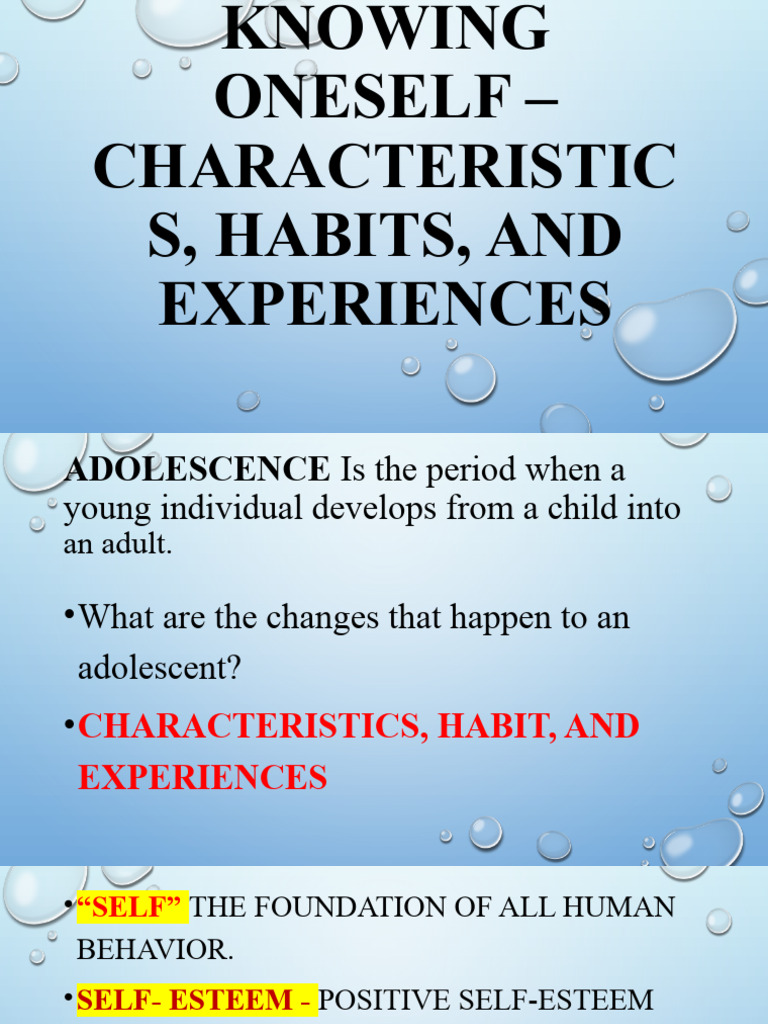 Perdev Quarter 1 Lesson 3 | PDF | Adolescence | Feeling