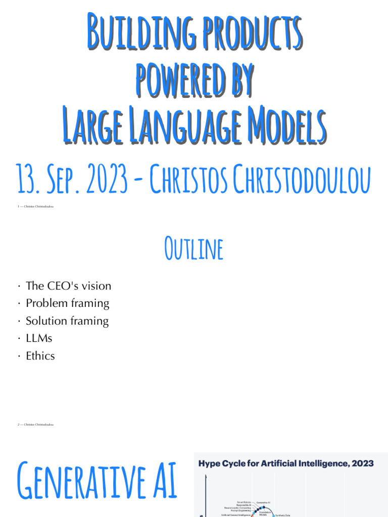 Llm Powered Products | PDF | Artificial Intelligence | Intelligence (AI ...