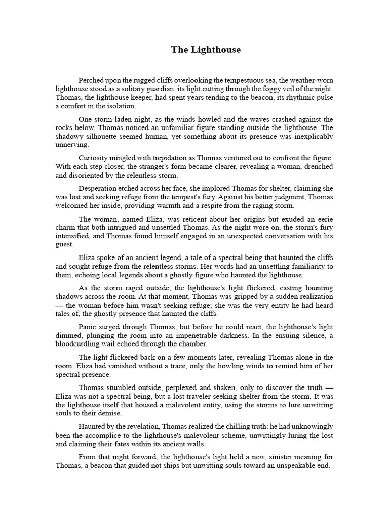 The Lighthouse | PDF