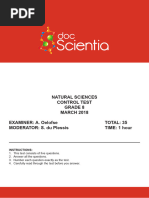 Grade 8 Science Revision Guide | PDF | Matter | Atoms