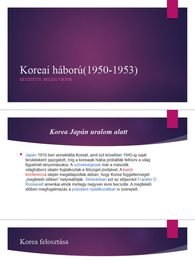 Koreai Háború (1950 1953) | PDF