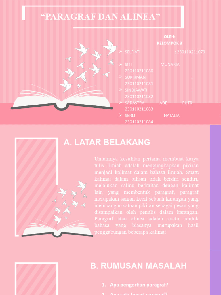 Paragraf Dan Alinea | PDF