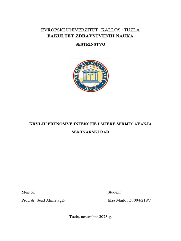 Infektologija Elza | PDF