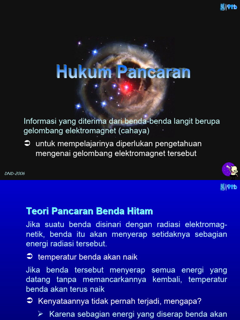 Fotometri 2 - Pancaran Benda Hitam | PDF