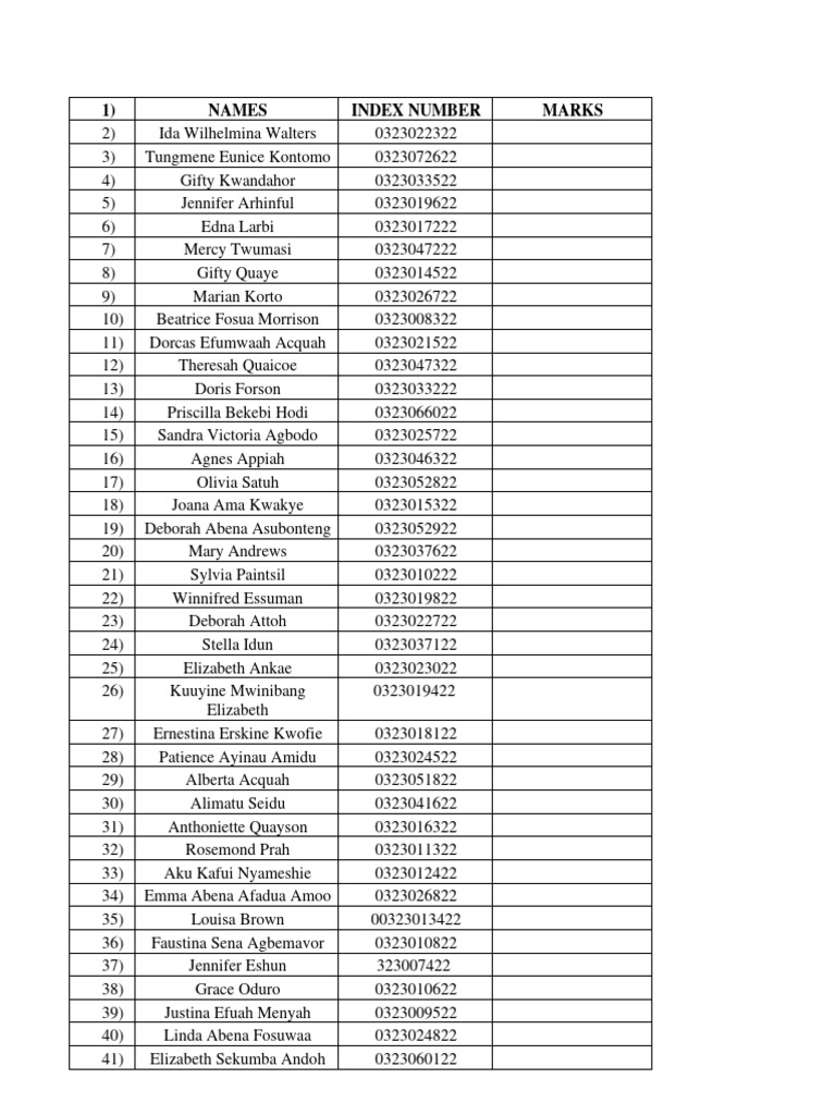Class Data Update Re Pdf