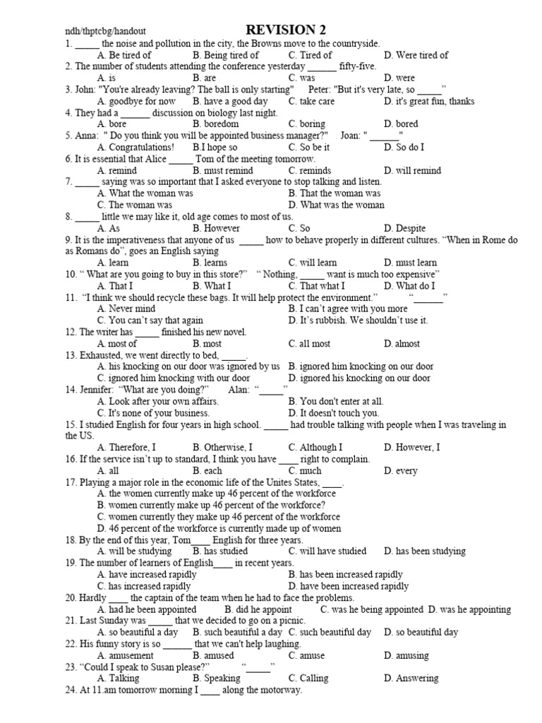 B4. Revision 2 | PDF