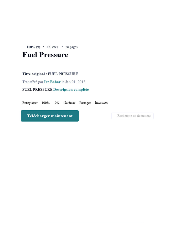 Fuel Pressure - PDF - Valve - Pump | PDF | Pump | Valve