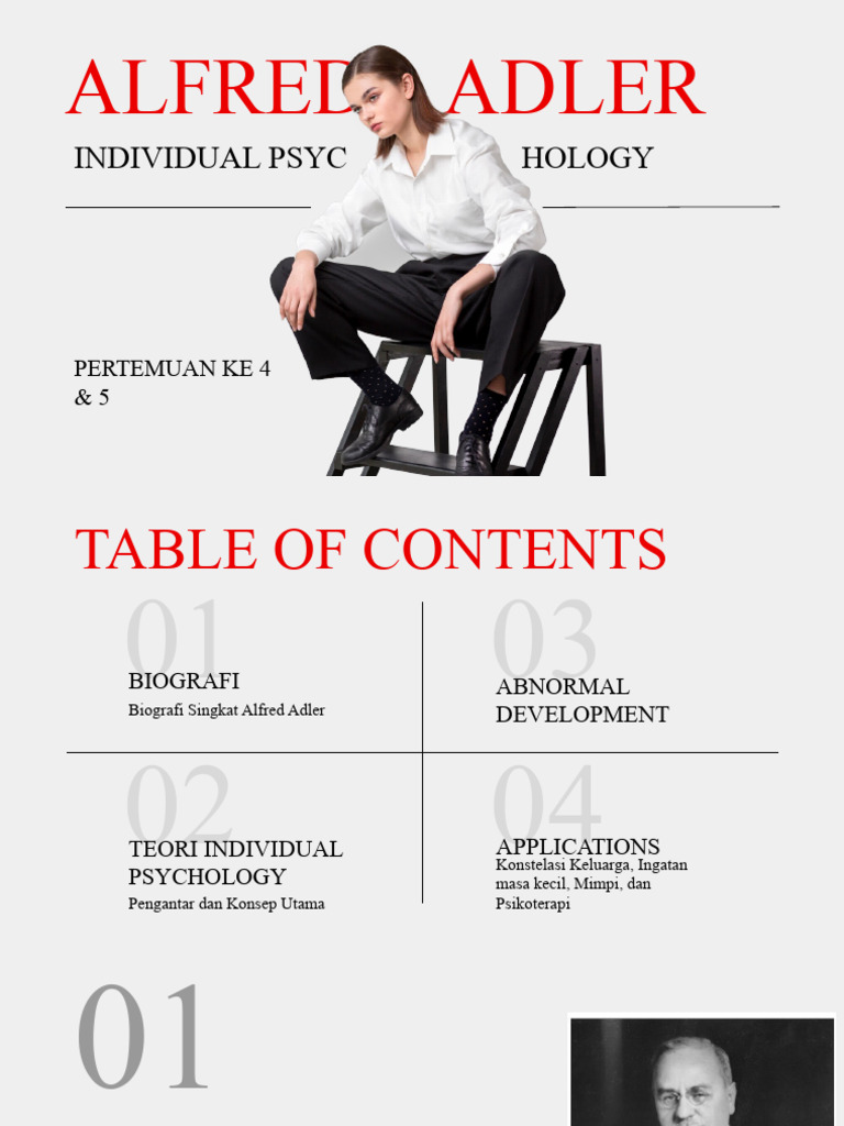 Alfred Adler - Individual Psychology | PDF | Pengembangan Diri