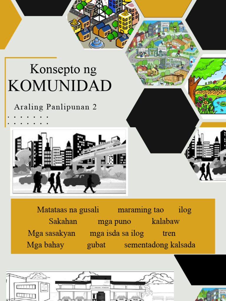 KONSEPTO NG KOMUNIDAD | PDF