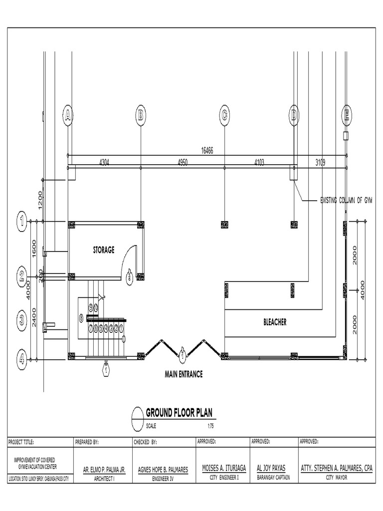Lunoy Architectural Ground Floor Plan | PDF