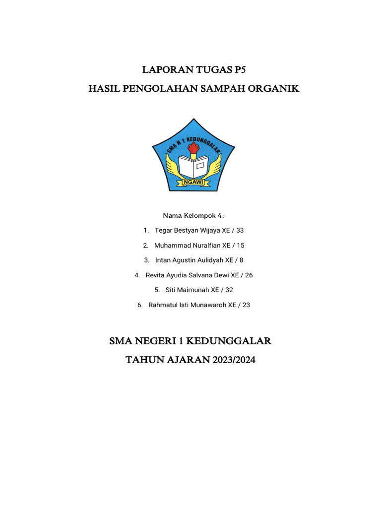 Contoh Makalah p5 | PDF