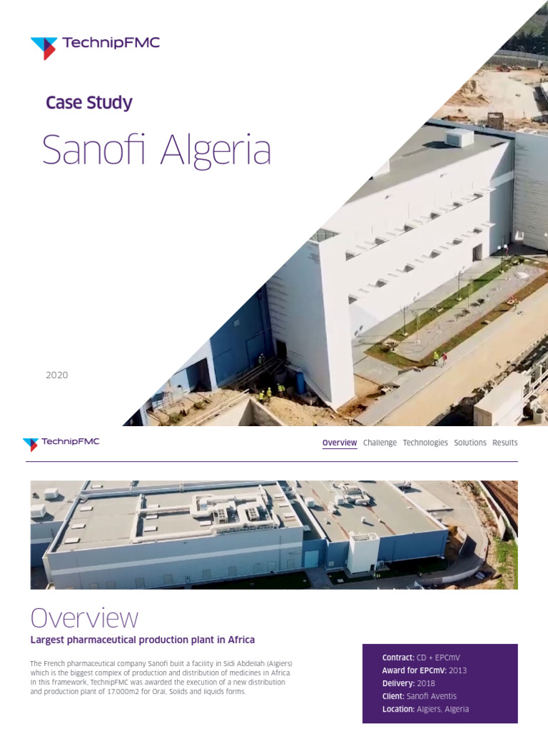 Sanofi - Case Study | PDF | Sanofi | Tablet (Pharmacy)