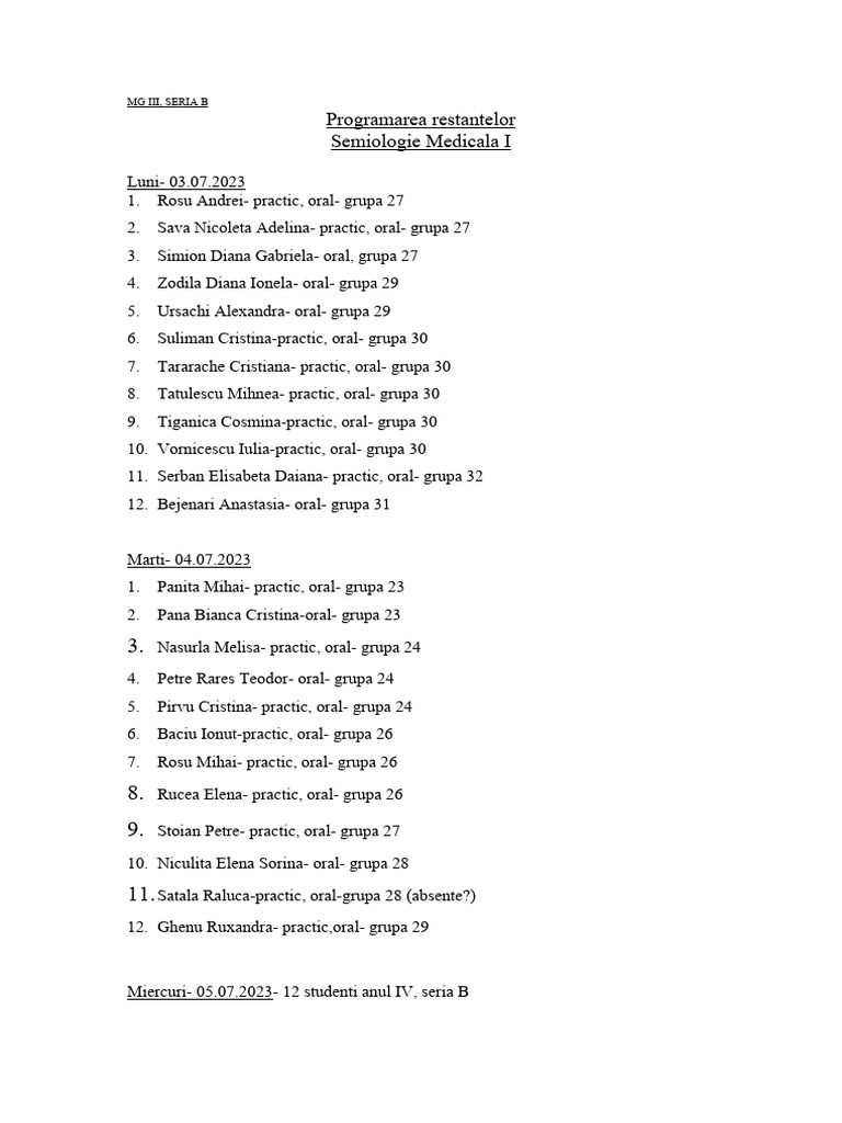 Semio I Restanta I | PDF
