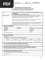 K-04 Wzor Protokolu Z Okresowej Rocznej Kontroli Budynku Mieszkalnego | PDF