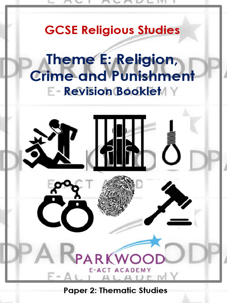 Theme E Revision Guide Aqa | PDF | Punishments | Forgiveness
