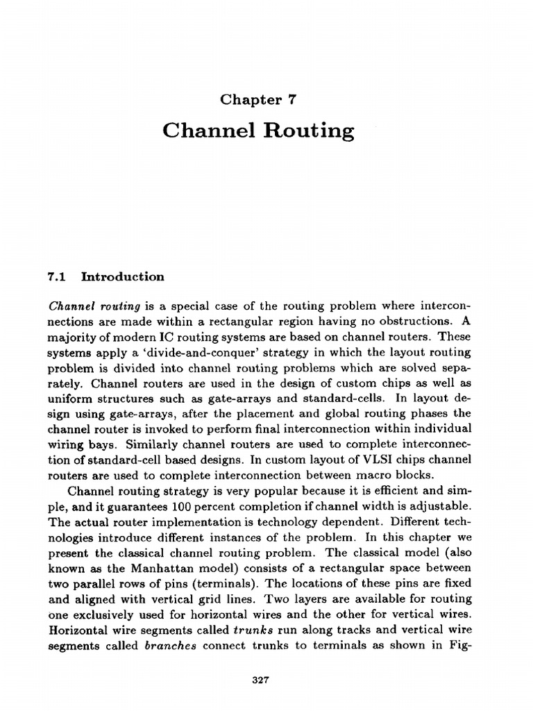 Vlsi Physical Design Automation Theory and Practice Compress 348 503 | PDF | Routing | Vertex ...