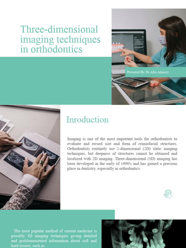 Three-Dimensional Imaging Techniques in Orthodontics: Presnted by DR ...