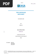 Type-Certificate Data Sheet: No. EASA - IM.A.120 | PDF | Iso 9000 | Jet ...