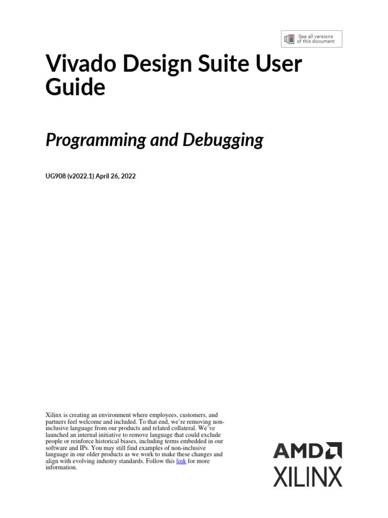 Ug908 Vivado Programming Debugging Pdf Field Programmable Gate Array Hardware Description 