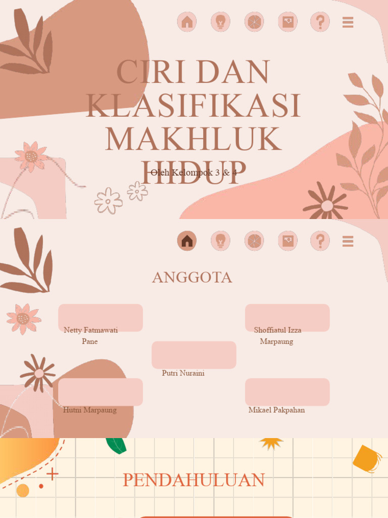 Ciri Dan Klasifikasi MH - Kel 3&4 | PDF