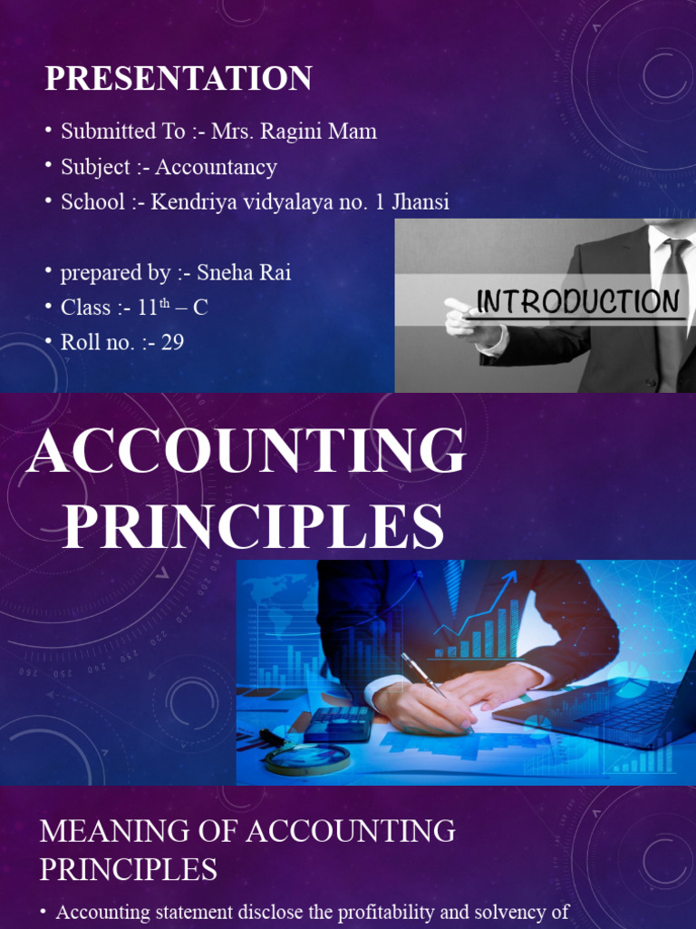 Accounting Principles | PDF | Debits And Credits | Historical Cost